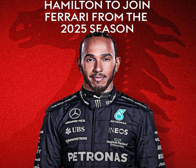 Hamilton's Red Revolution: A Tectonic Shift as F1 Legend Joins Ferrari ...