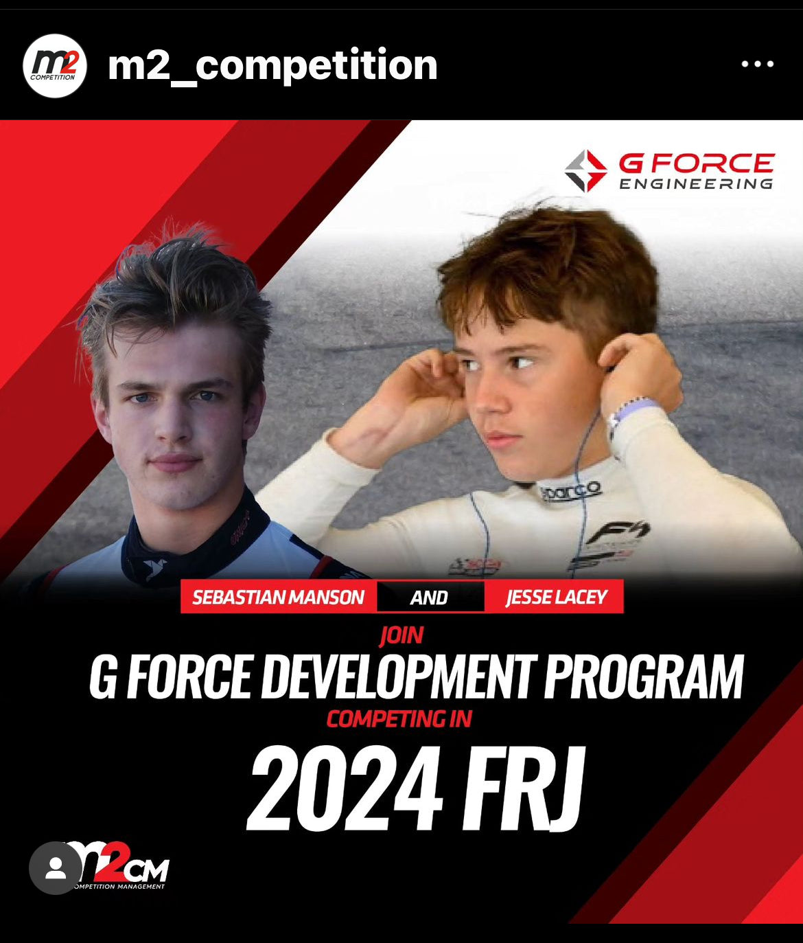 G FORCE DRIVER DEVELOPMENT PROGRAM – SICLIDS
